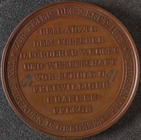 Bronze medal to commemorate Dr. G.A. Speiss | Science Museum Group ...