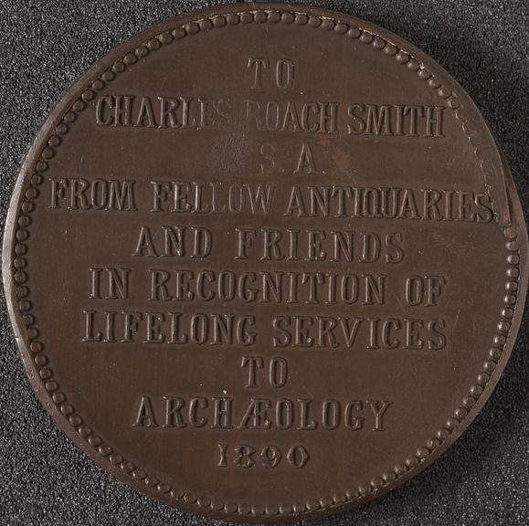 Charles Roach Smith Commemorative Medal | Science Museum Group Collection