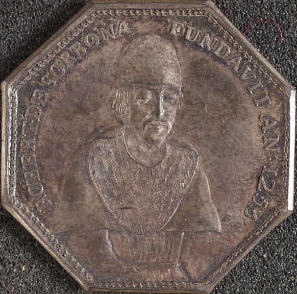 Octagonal silver medal | Science Museum Group Collection
