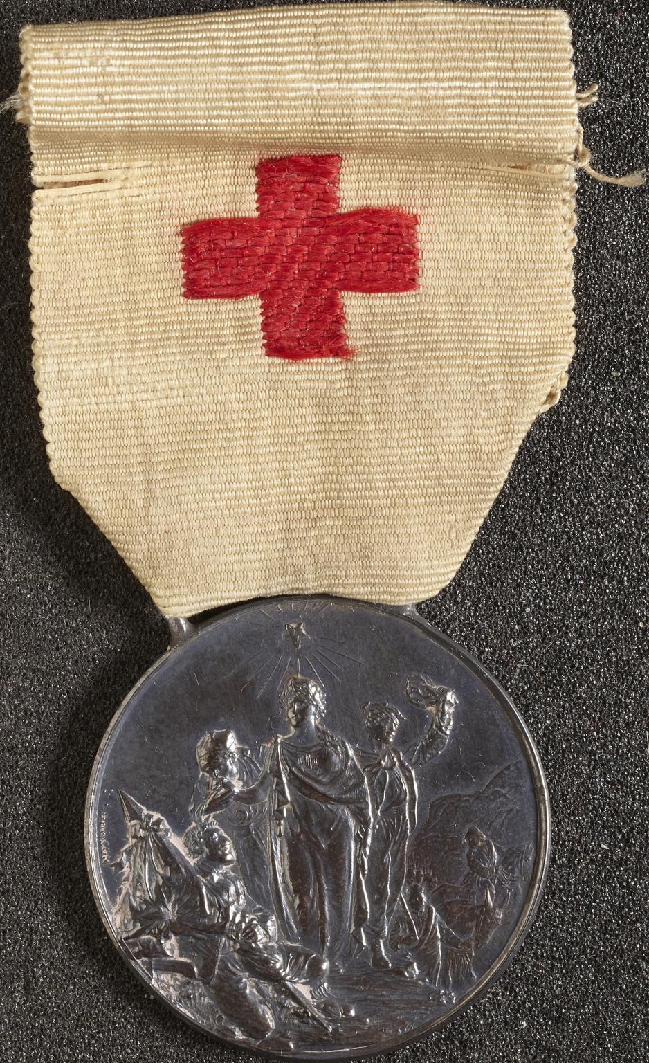 Italian red cross medal awarded to Dr. Caroline Matthews | Science ...
