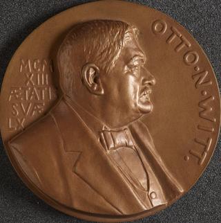 Bronze medal to commemorate the chemist Otto N Witt | Science Museum ...
