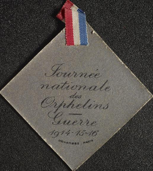 Diamond shaped lapel badge | Science Museum Group Collection