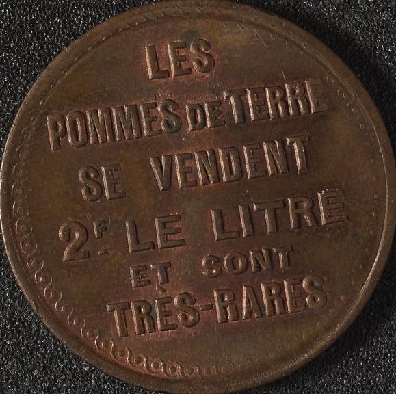 Bronze trade token | Science Museum Group Collection