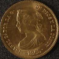 Four Scudos coin of Isabella II (Spain) | Science Museum Group Collection