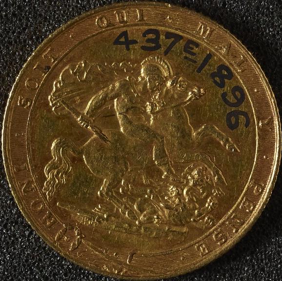 Sovereign coin of George III | Science Museum Group Collection