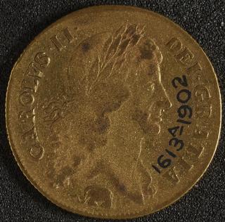 Guinea coin of Charles II | Science Museum Group Collection