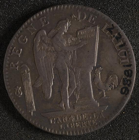 Ecu coin of Louis XVI (France) | Science Museum Group Collection