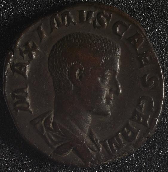 Roman Coin of Maximus | Science Museum Group Collection