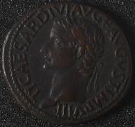 Roman Coin of Tiberius | Science Museum Group Collection