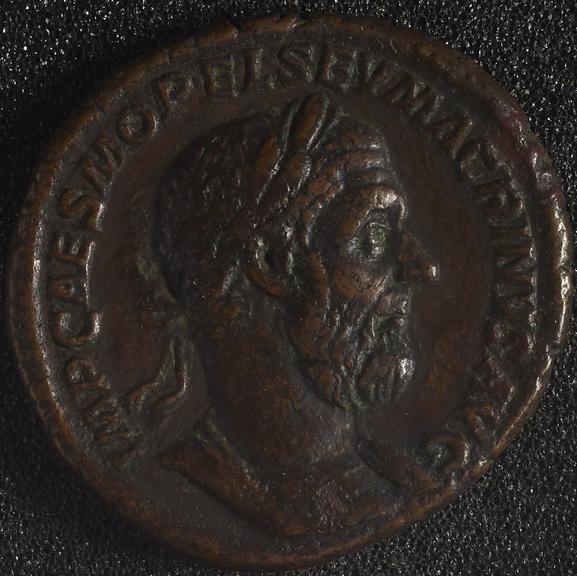 Roman Coin of Macrinus | Science Museum Group Collection