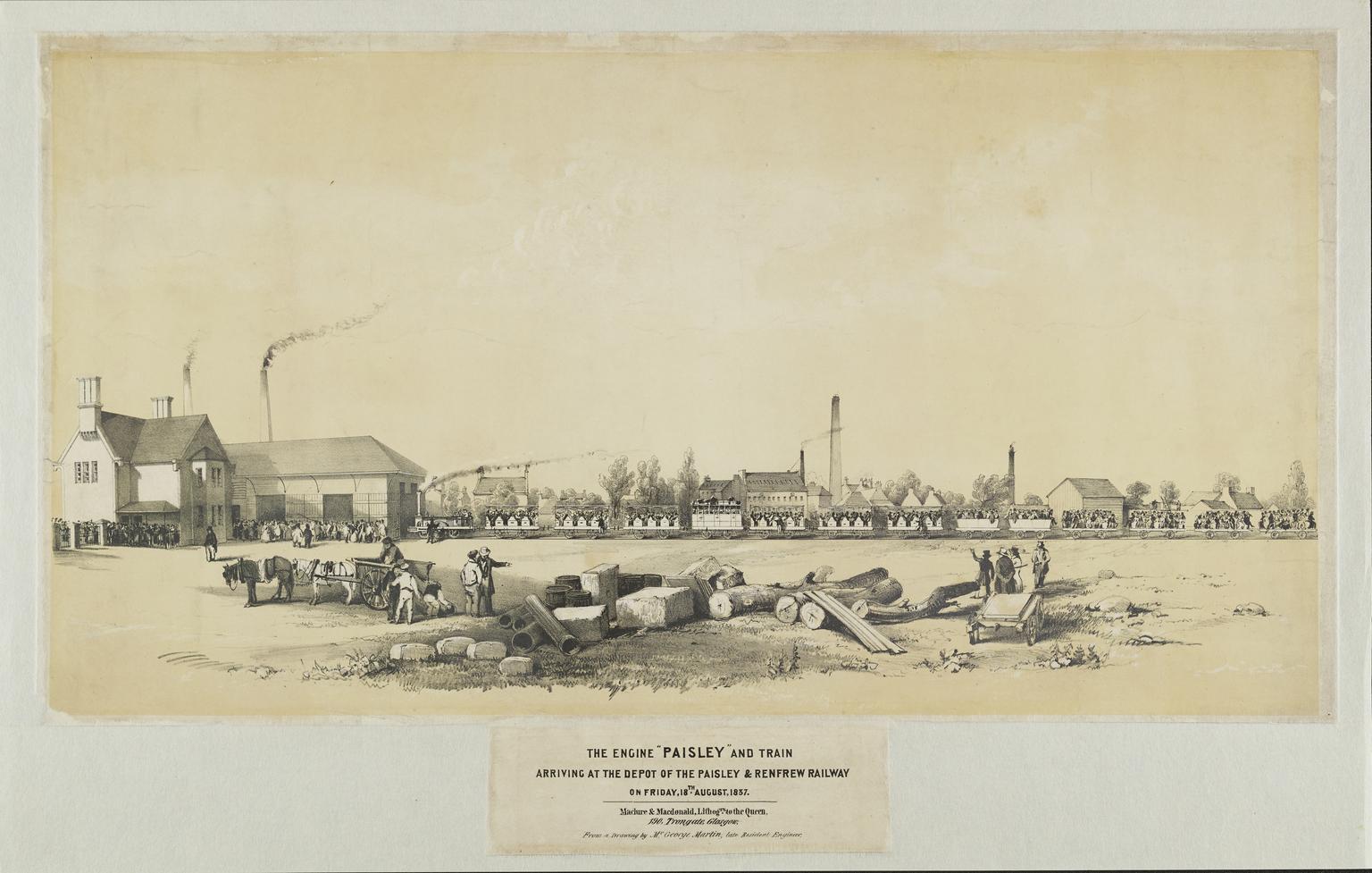 Paisley and Renfrew Railway | Science Museum Group Collection