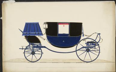 Design for a Town Coach | Science Museum Group Collection