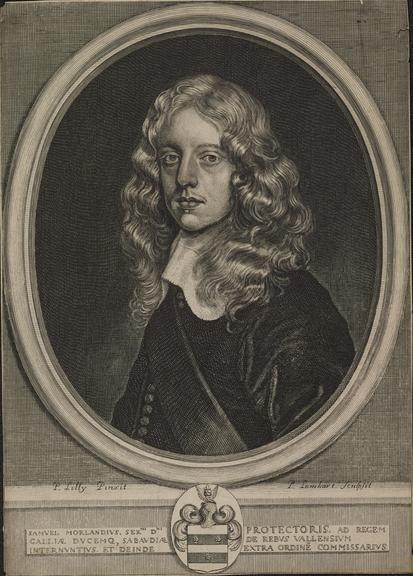 Portrait of Sir Samuel Morland, Bart | Science Museum Group Collection