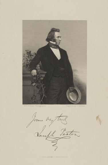 Portrait of Sir Joseph Paxton (1801-1865) | Science Museum Group Collection