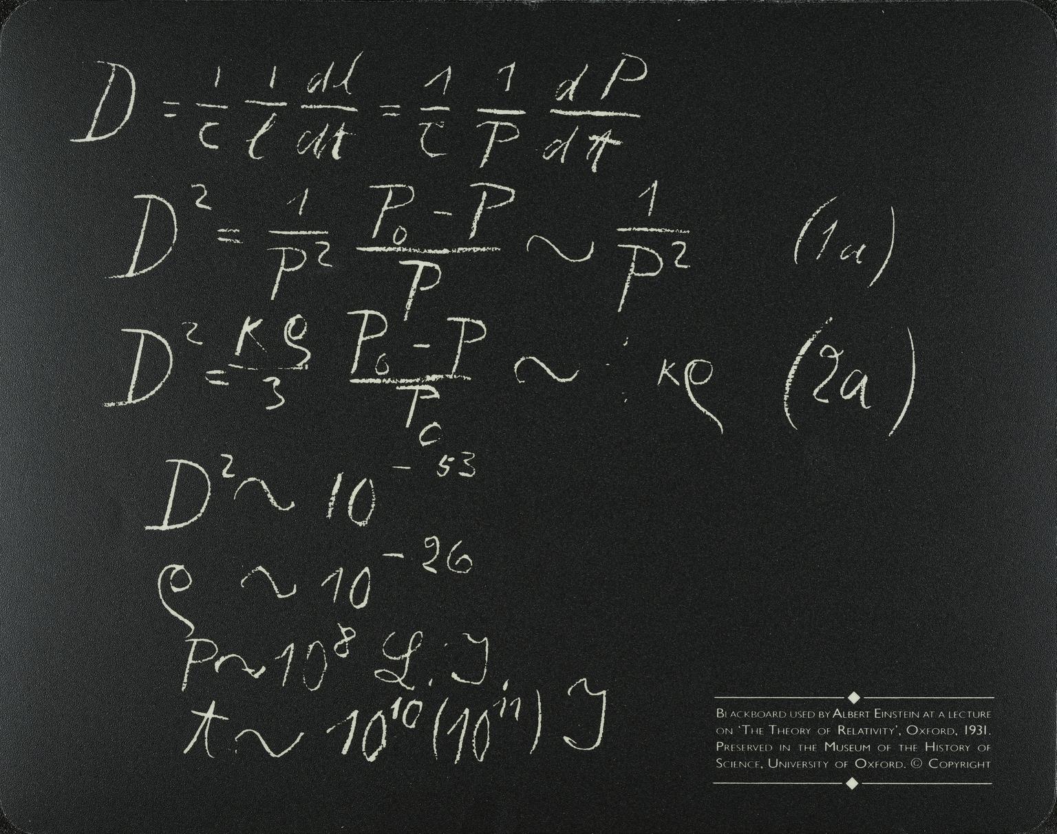 Theory of Relativity | Science Museum Group Collection