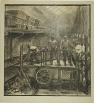 Drawing. Horizontal gas retorts / RT Roussel | Science Museum Group ...