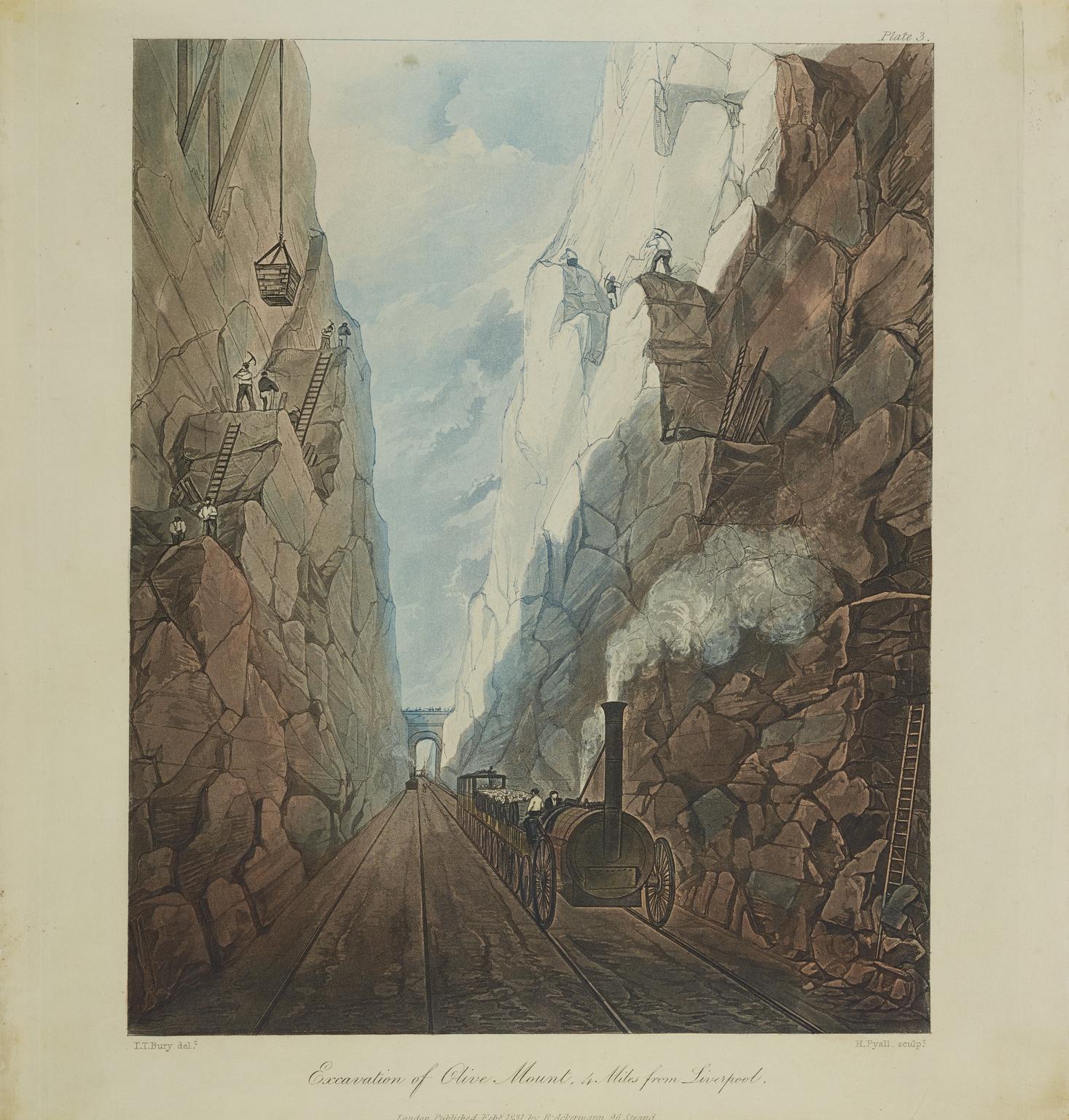 Excavation of Olive Mount, Four Miles From Liverpool | Science Museum ...