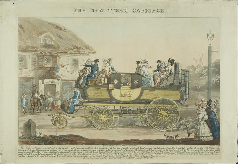 The New Invented Steam Carriage | Science Museum Group Collection