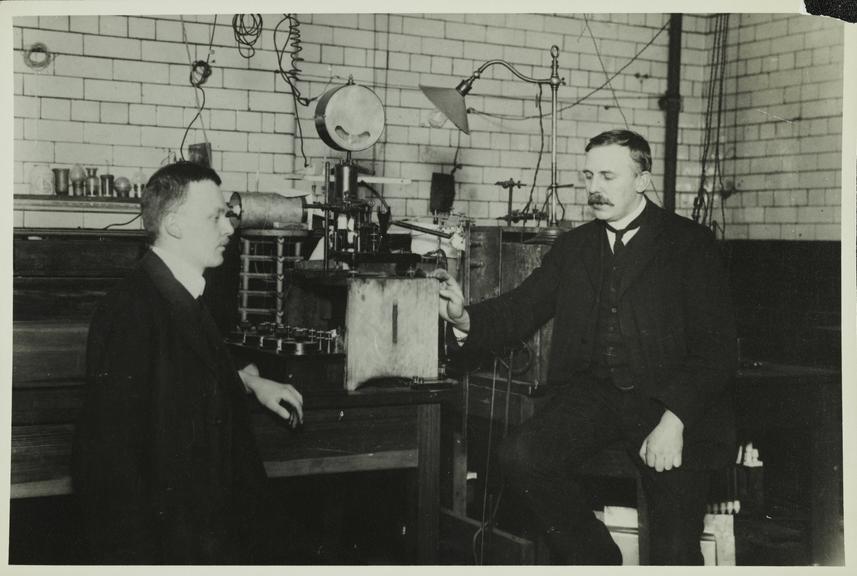 Portrait Photograph of Rutherford and Geiger | Science Museum Group ...