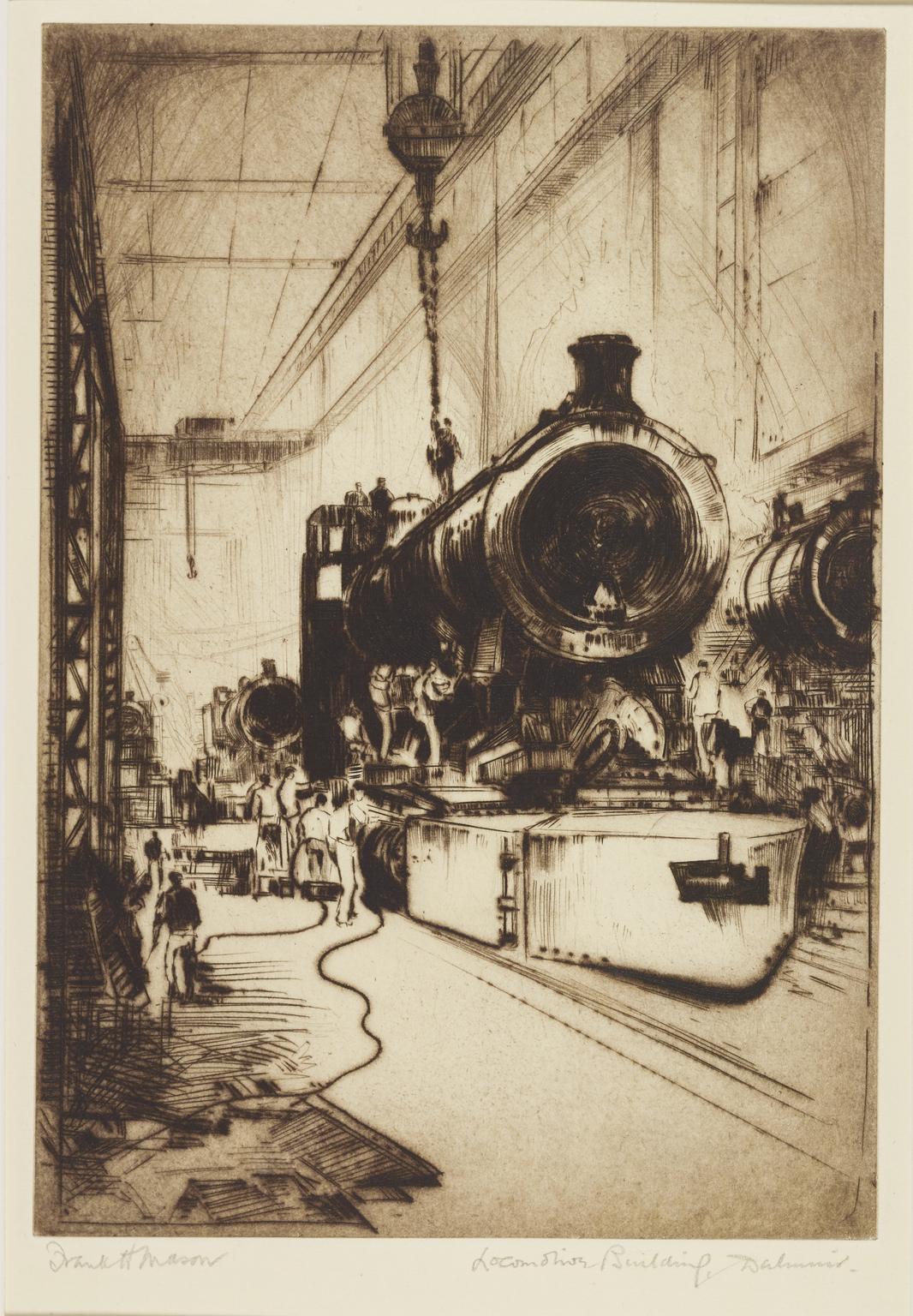 Locomotive Building Dalmuir | Science Museum Group Collection