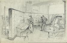 Pencil sketch, RAE control panels | Science Museum Group Collection