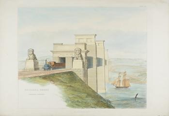 Britannia Bridge, Anglesey Entrance | Science Museum Group Collection