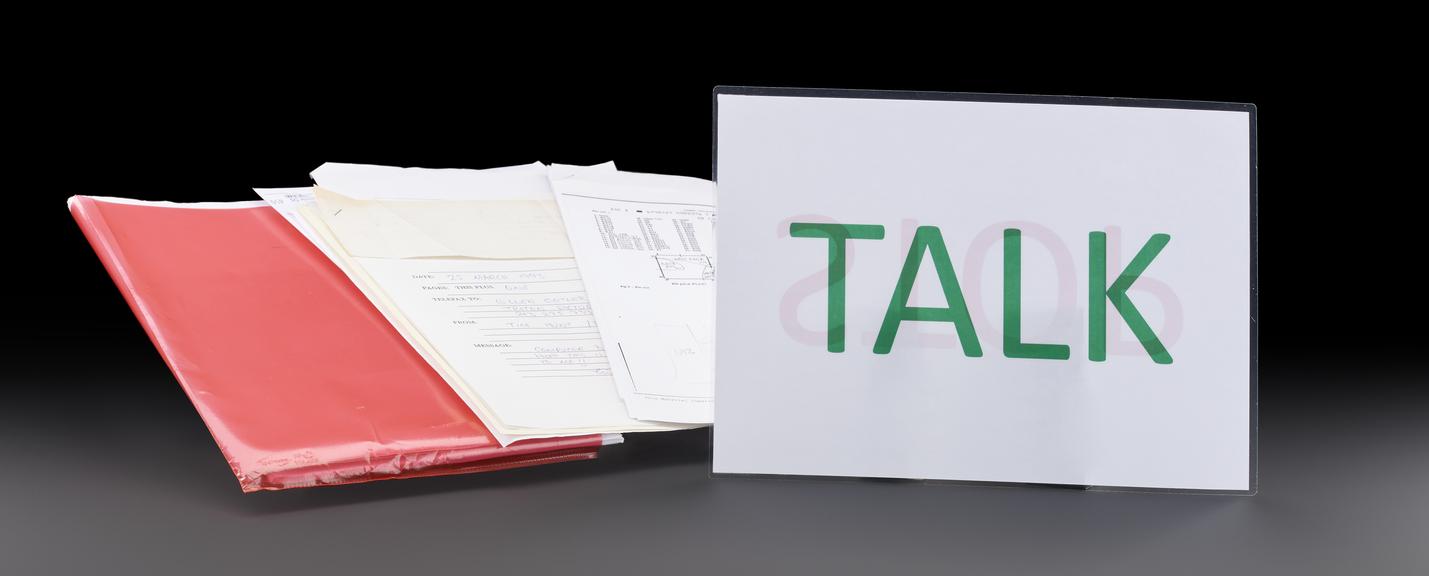 Development notes of voice synthesizer | Science Museum Group Collection