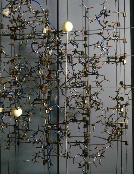 Molecular model showing the structure of insulin | Science Museum Group ...