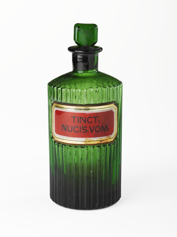 Round poison bottle | Science Museum Group Collection