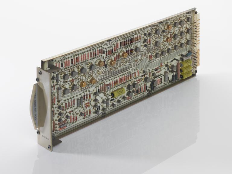 Decoder card for 24-channel PCM (pulse code modulation) | Science ...