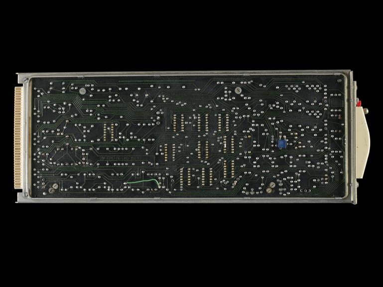 Alarm card for first generation 30-channel PCM | Science Museum Group ...