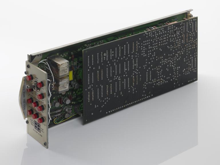 Alarm card for first generation 30-channel PCM | Science Museum Group ...