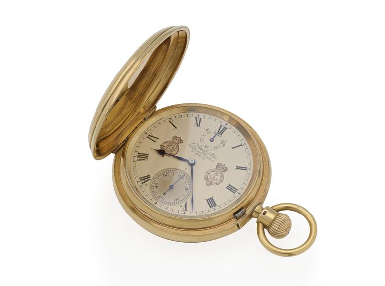 Tourbillon watch manufactured by Nicole Nielsen and retailed by S Smith ...