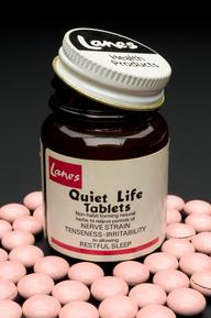 Quiet Life Tablets, 1 x 50 bottle | Science Museum Group Collection