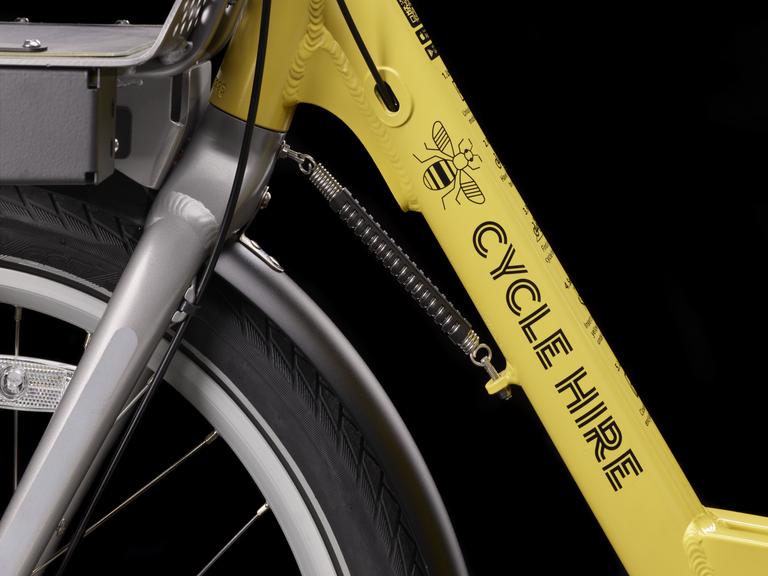 Bicycle from the Transport for Greater Manchester Bee Network bike hire ...