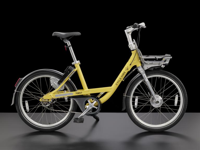 Bicycle from the Transport for Greater Manchester Bee Network bike hire ...