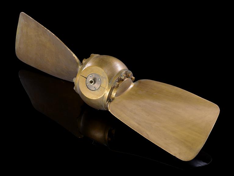 Model of the Lowe-Vansittart Screw Propeller Blades | Science Museum ...