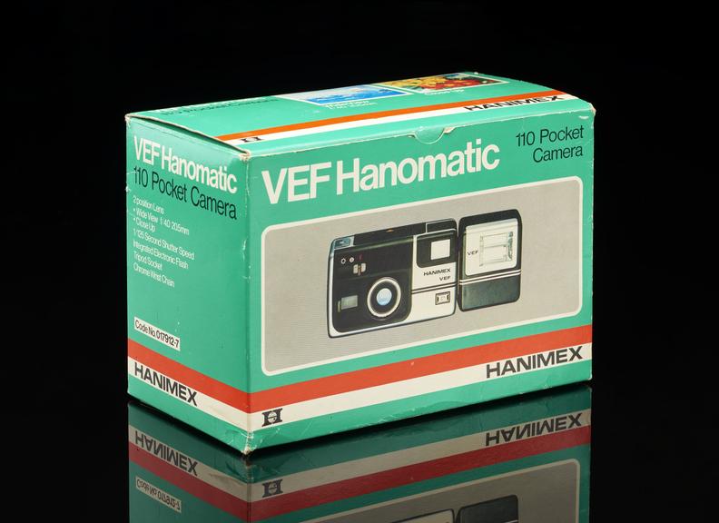 Camera, Hanimex VEF Hanomatic 110 | Science Museum Group Collection