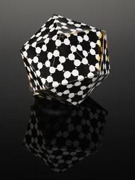 Icosahedron virus particle model made by Dr. June Almeida | Science ...