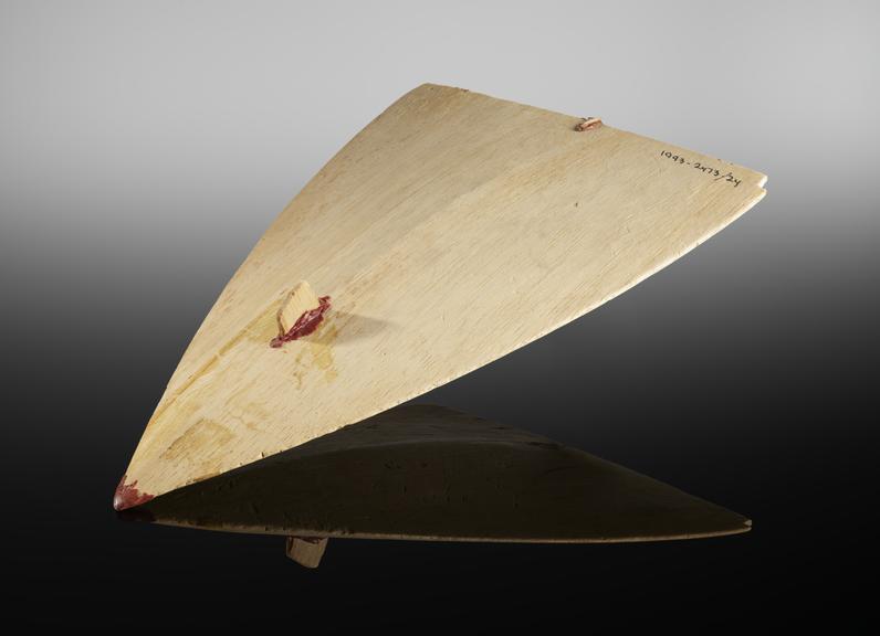 Wing model used during the investigation of the Concorde wing shape ...