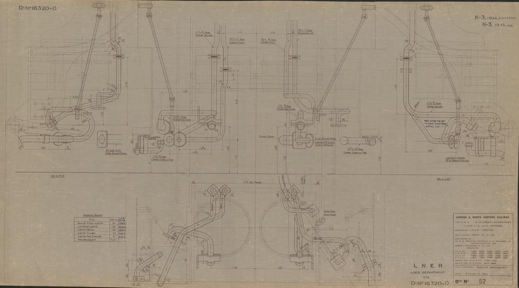 Darlington Works Locomotive Drawings | Science Museum Group Collection