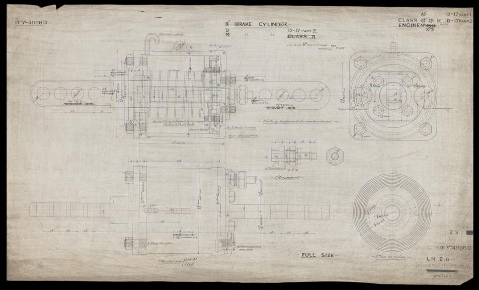 Darlington Works Locomotive Drawings | Science Museum Group Collection