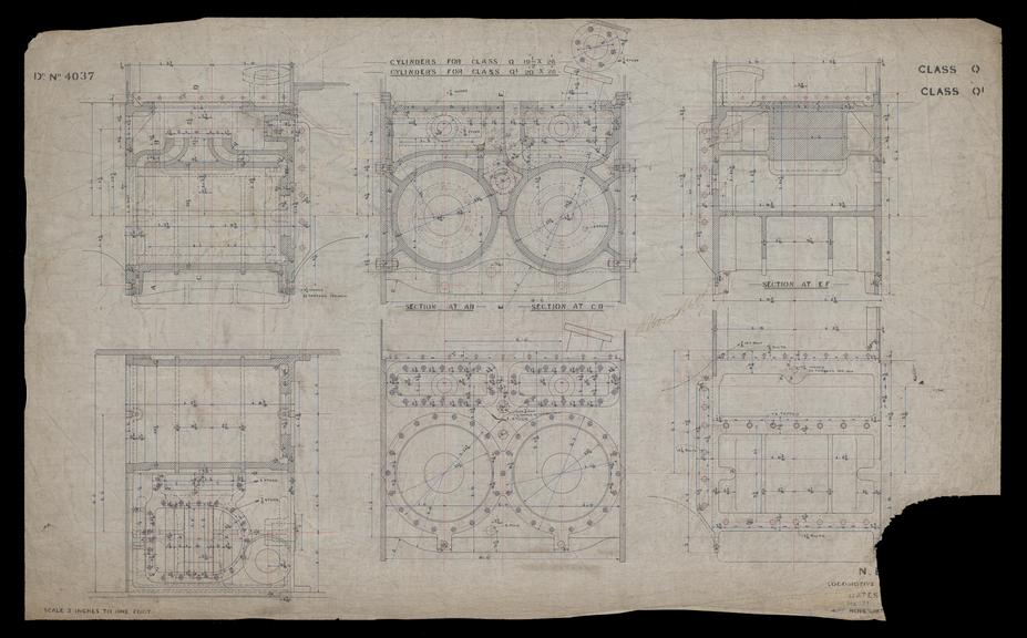 Darlington Works Locomotive Drawings | Science Museum Group Collection