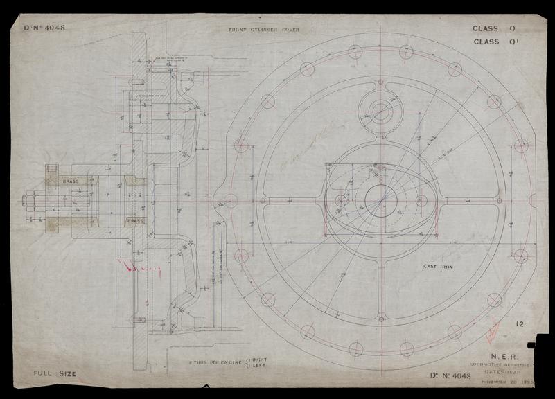 Darlington Works Locomotive Drawings | Science Museum Group Collection