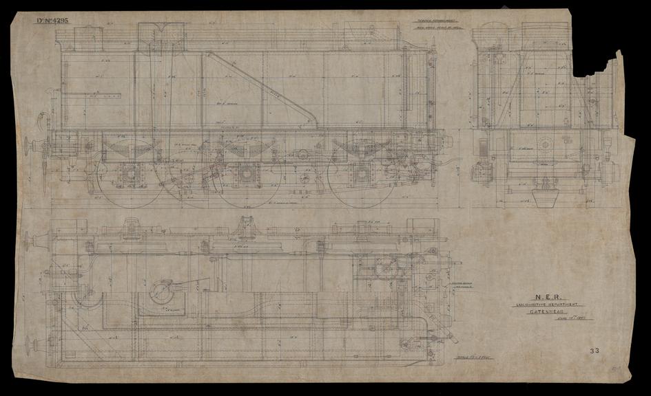 Darlington Works Locomotive Drawings | Science Museum Group Collection