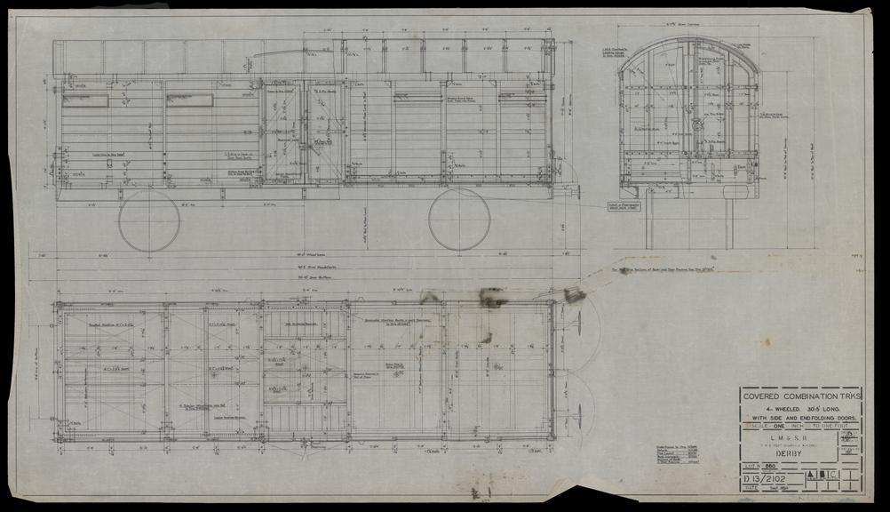 Engineering Drawings from the Derby Carriage and Wagon Works | Science ...