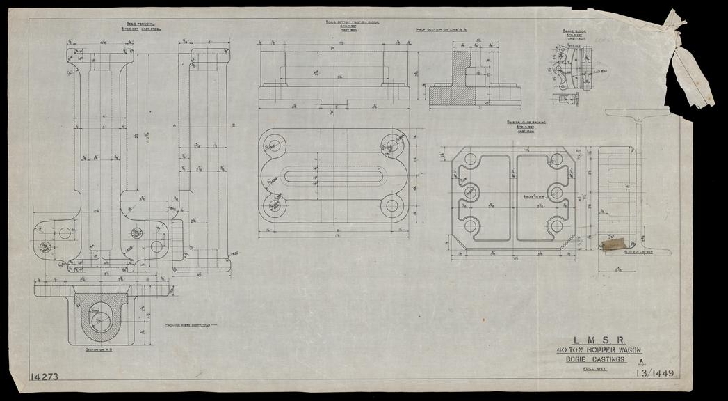 Engineering Drawings from the Derby Carriage and Wagon Works | Science ...