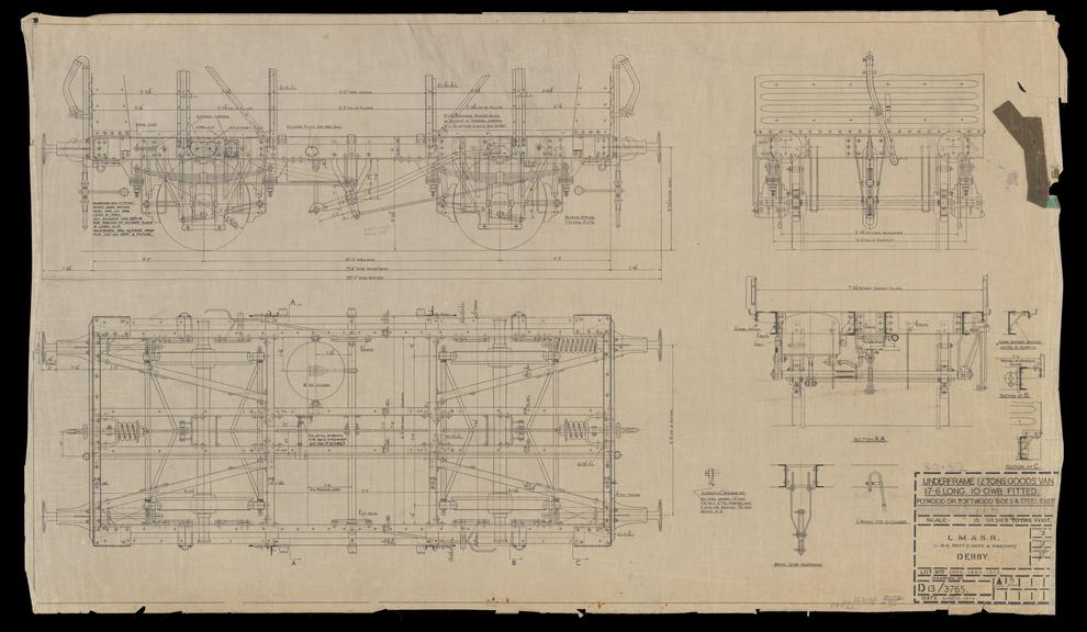 Engineering Drawings from the Derby Carriage and Wagon Works | Science ...
