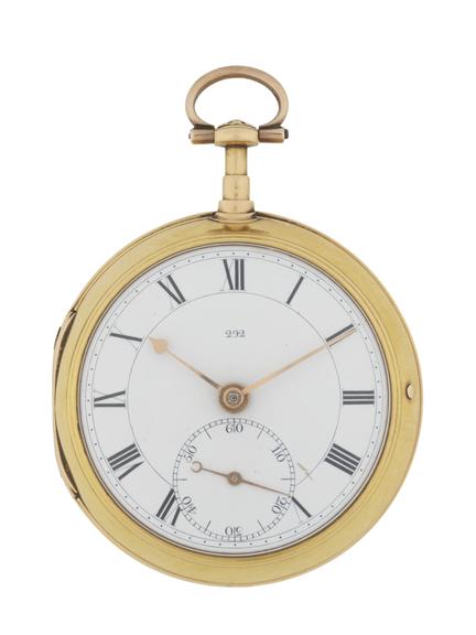 Watch with spring detent escapement by John Arnold and Son | Science ...