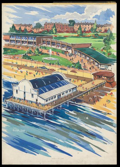 original artwork for Cleethorpes poster | Science Museum Group Collection